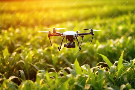 Premium Ai Image Drone In Greenhouse Ai Generative