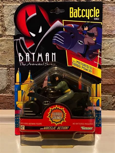 Batman The Animated Series Batcycle Kenner 1993 Style Pack Rare