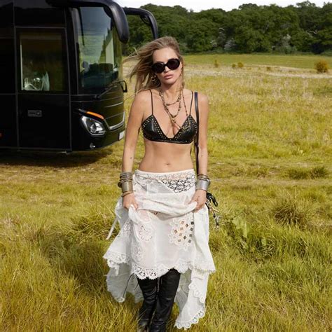 Kate Moss And Bobby Gillespie Drop Boho Rock Zara Capsule