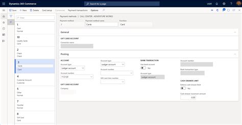 콜 센터 채널 설정 Commerce Dynamics 365 Microsoft Learn