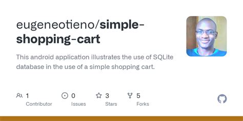 GitHub Eugeneotieno Simple Shopping Cart This Android Application Illustrates The Use Of