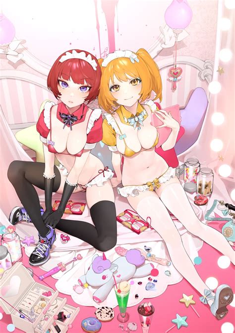 Kyuri And Yang Song Yi Shining Star Drawn By Ohisashiburi Danbooru