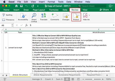 The Effective Ways To Password Protect Excel On MacOS