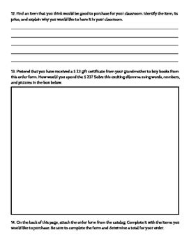 Book Order Problem Solving By Jennyg By Jenny G Tpt