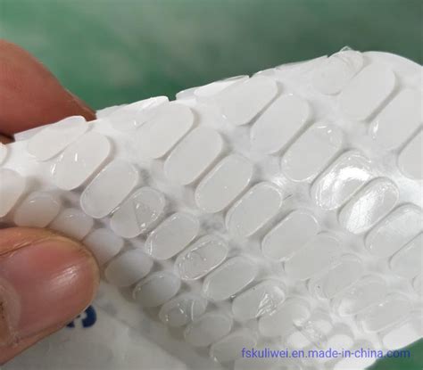 Anti Slip Clear Silicone Adhesive Coated Antivibration Corner Casting