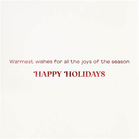 Joys Of The Season Christmas Greeting Card Papyrus