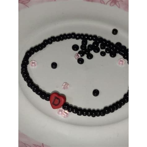 Jual Promo Gelang Manik Manik Korea Gelang Inisial Nama Gelang