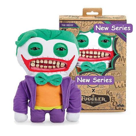 Fuggler Plush Ugly Monster 4 Super Hero X Fugglers Joker Stuffed Toy