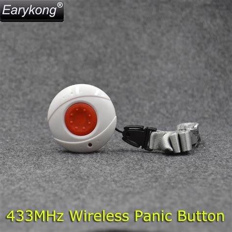 Wireless Panic Button Sos Sensor Alarm 433mhz J Vicedeal