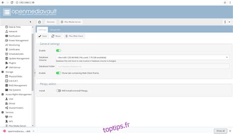 Comment Installer Et Configurer Le Plug In Plex Sur OpenMediaVault