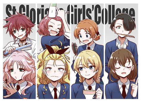 Cranberry Girls Und Panzer Danbooru