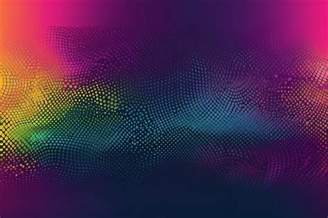 Premium Photo Abstract Halftone Gradient Vector Vibrant Background With Blending Colors And