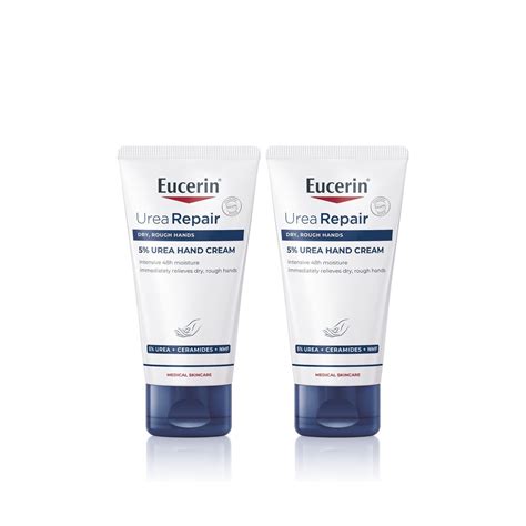 Eucerin Urearepair Plus Hand Cream 5 Urea 75mlx2 253flozx2 United