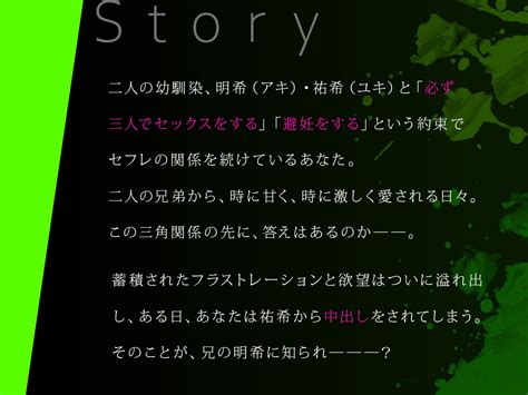 ボイスドラマ「外面の良い幼馴染～兄弟の執着と嫉妬の3pセックスに堕とされる～ 後編」 [amorous record] dlsite がるまに