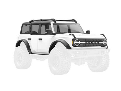 Traxxas Trx 4m Complete Ford Bronco 2021 Body White