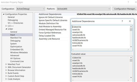 Compiler OPT8241 CDK EVM Read Depth Camera Using Visual Studio C