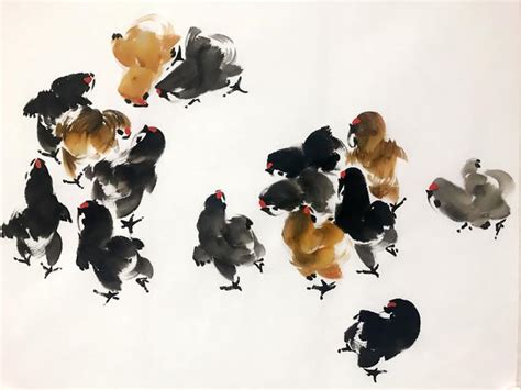 其樂融融墨豪國畫作品欣賞 每日頭條