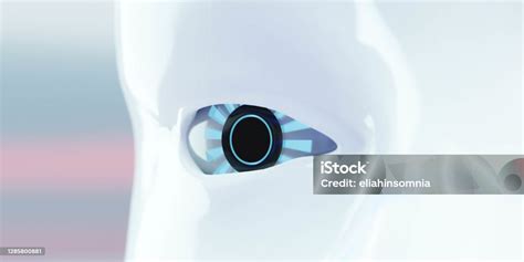 로봇 눈 3d 렌더링 디지털 일러스트에 클로즈업 현대적인 미래 지향적인 기술 디자인 과학에 대한 스톡 사진 및 기타 이미지 과학 금속 눈 신체 부분 Istock