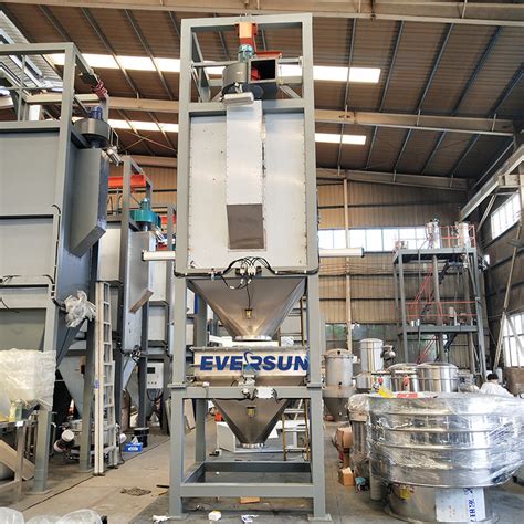 Industrial Big Bag Unloading System Bulk Bag Discharger Station For