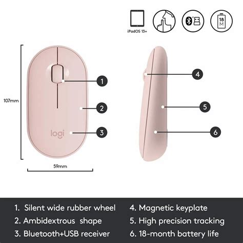 Logitech K380 Wireless Bluetooth Keyboard M350 Pebble Bluetooth Wireless Mouse At ₹ 4000 Piece