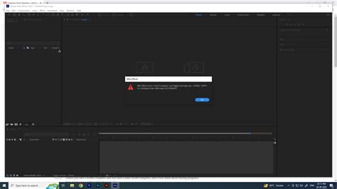 After Effects 23 6 Crashes While Opening Error 0 Adobe Product Community 14112543