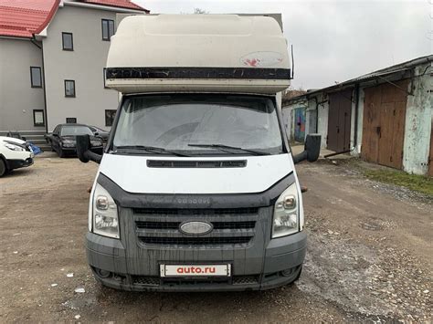Купить б/у Ford Transit дизель механика в Калининграде: белый тент 2008 ...
