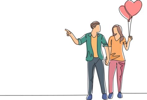 Line Art Couple Pngs For Free Download