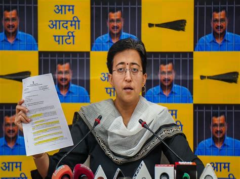 Delhi News Aap Amdi Party Campaign Song Ban By Eci Aatishi Said This
