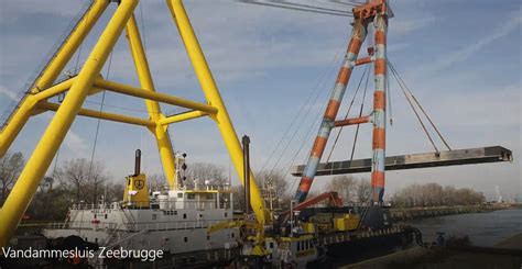 kevin de clercq op linkedin vandammesluis zeebrugge plaatsen van