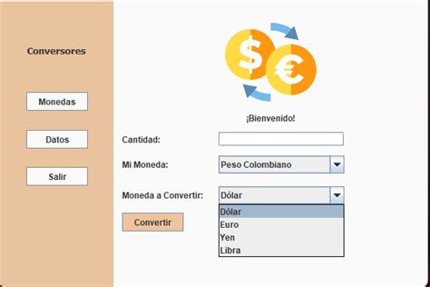 Github Urnyx Conversor De Monedas Conversor De Peso Colombiano A