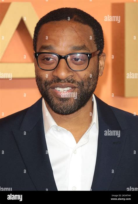 Oct 03 2022 London England Uk Chiwetel Ejiofor Attending The