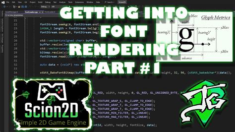 Game Engine Ep36 Getting Into Font Rendering Part 1 Font Class