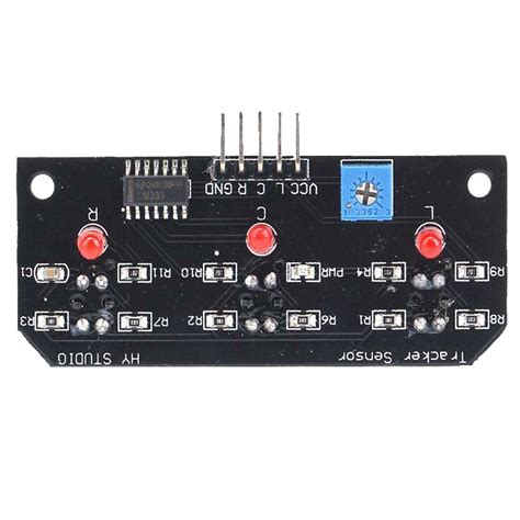 Módulo Seguidor de Linha Infravermelho Sensor TCRT5000 3 Canais
