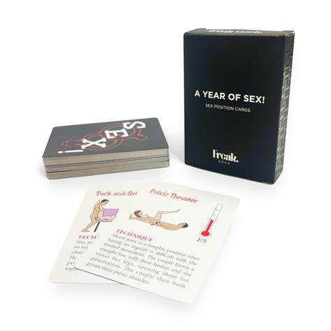 A Year Of Sex Couples Position Cards Uk
