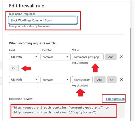 One Cloudflare Rule To Block All Wordpress Comment Spam