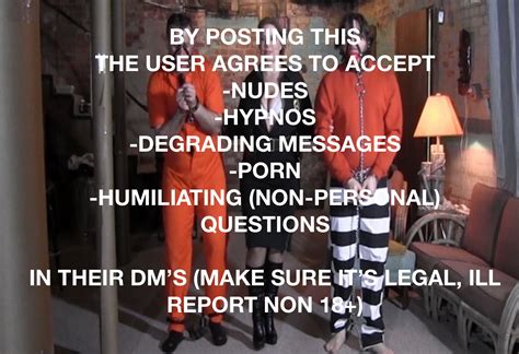 Dms Are Open Rprisonbondage