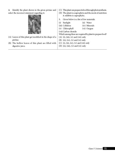 Olympiad Prep Guide Science Class 7 Schools