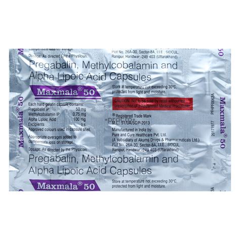 Maxmala 50 Capsule Uses Dosage Side Effects Price Composition Practo