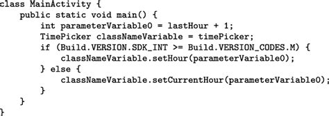 Sliced Code Example For Deprecated Setcurrenthour Api Download
