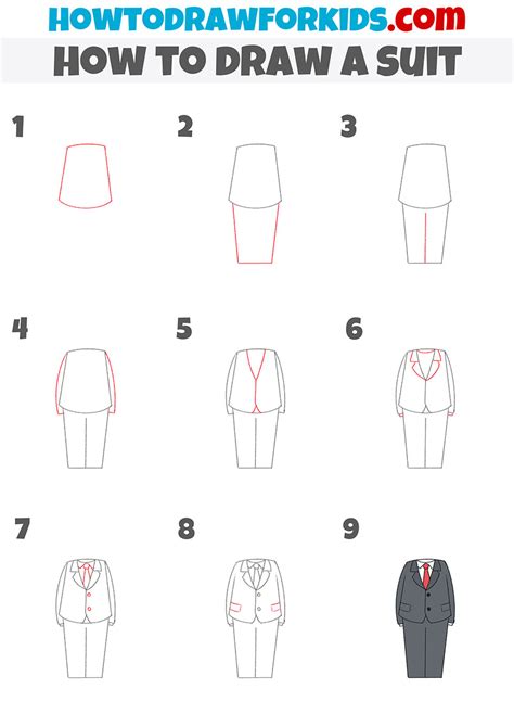 Suit Drawing
