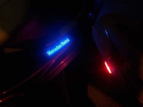 Mercedes Benz C Class How To Install Illuminated Door Sills Mbworld