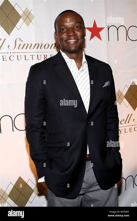 New York August 03 Quami Jackson Poses During The Argyleculture Fall 2010 Menswear