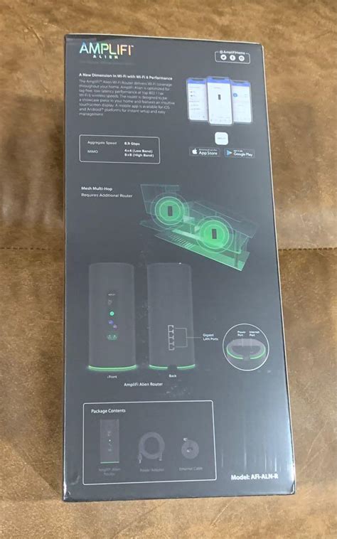 Ubiquity Amplifi Alien Tri Band Wifi Router Computers Tech Parts Accessories Networking