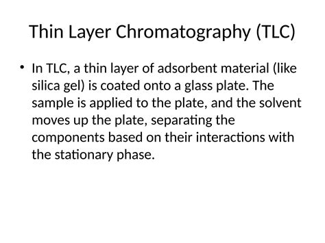 Chromatography Presentation Miss Madhavi Sen Ppt