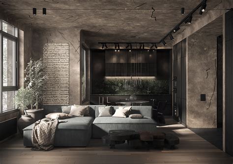 Dark Living Room Furniture Ideas