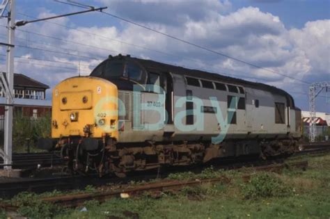 35mm Railway Slide Of Class 37 37402 Crewe Copyright To Buyer £4 99