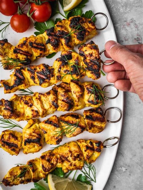 Joojeh Kabob Persian Saffron Chicken Kabab Recipe Urban Farm And