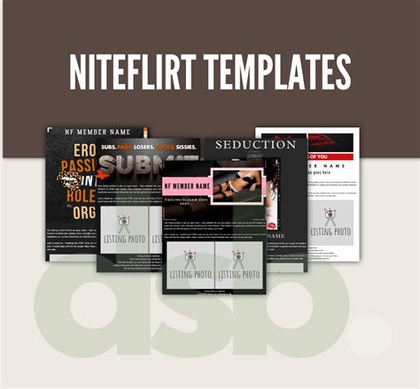 Shop Premade Niteflirt Templates And Other Digital Products