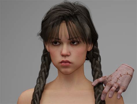 Wednesday Addams Jenna Ortega K Points Free Daz D Models