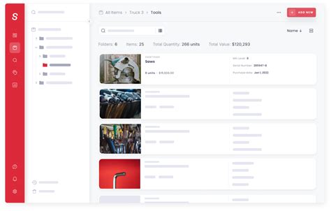 Tool Inventory Software Sortly